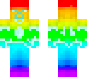 rainbow steve | Minecraft Skins