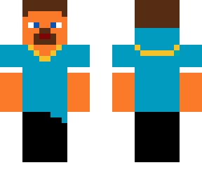 dripped out Steve but he's a cartoon | Minecraft Skin