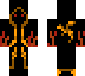 Fire Mage Minecraft Skins