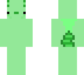 green axolotl | Minecraft Skins