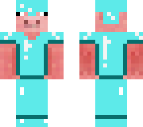pig in diamond armor | Minecraft Skins