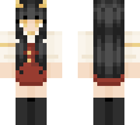 black corset | Minecraft Skins