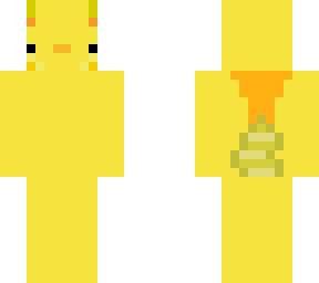 Yellow Axolotl Minecraft Skins