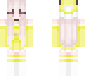 yellow girl | Minecraft Skins