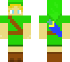 young Link from Ocarina of time | Minecraft Skin