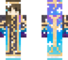 -!First skin!- (Starborne Robes base use here!) | Minecraft Skin