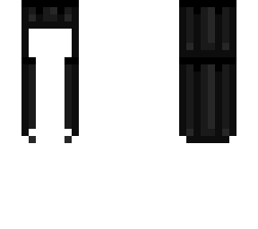 Black Hair Base ( Straight ) | Minecraft Skin