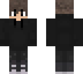 Black Hoodie Minecraft Skins