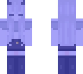 blue demon | Minecraft Skins