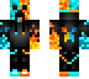 creeper fire water | Minecraft Skins