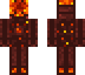 fire golem | Minecraft Skins
