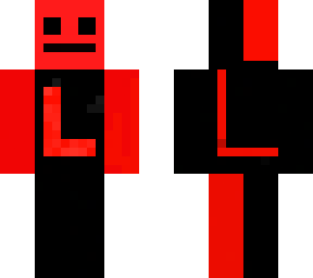 red and black | Minecraft Skins