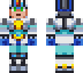 megaman | Minecraft Skins