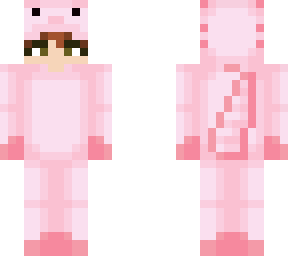 Axolotl Onesie Minecraft Skins