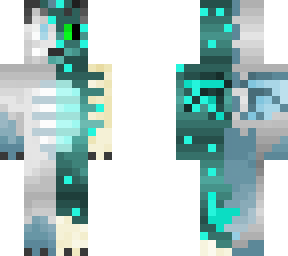 Sculk Dragonwolf | Minecraft Skin