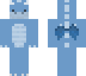 Blue dragon | Minecraft Skin