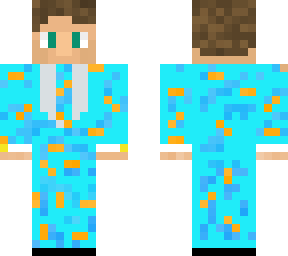 Blue Goldfish Suit | Minecraft Skin