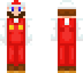 Fire Mario | Minecraft Skin