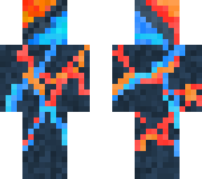 Fire Ice Minecraft Skins