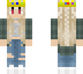 Girl Technoblade | Minecraft Skin