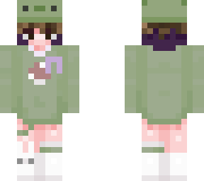 green axolotl | Minecraft Skins