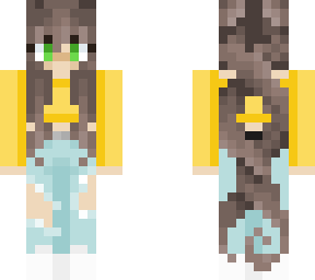 Hum till the morning brown hair | Minecraft Skin