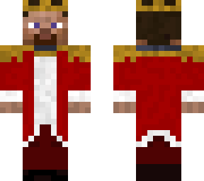 King Steve Minecraft Skins