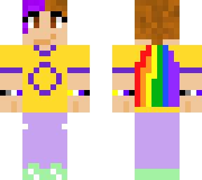 Pride Flag Minecraft Skins