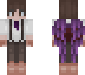 purple birdman | Minecraft Skin