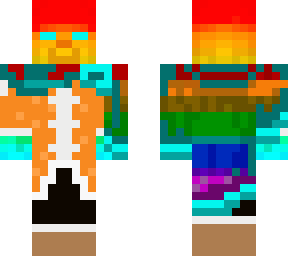 rainbow steve | Minecraft Skins