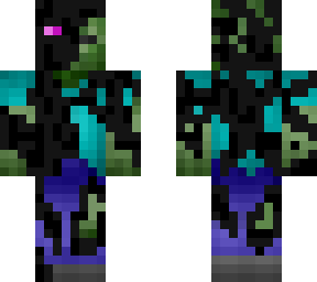 The Ender Zombie | Minecraft Skin