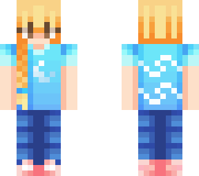 blue girl | Minecraft Skins