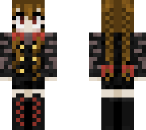 cute vampire with big eyes and gothic outfit | Minecraft Skins