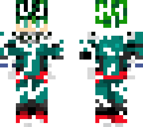 izuku midoriya deku my hero academia | Minecraft Skins