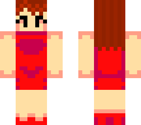 fnf girlfriend | Minecraft Skins