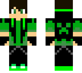 green gamer | Minecraft Skin