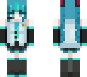 Hatsune Miku Minecraft Skins