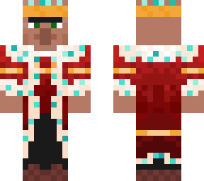 Villager King Minecraft Skins