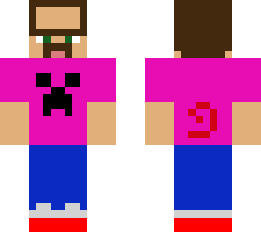 Brown Hair Guy Minecraft Skins