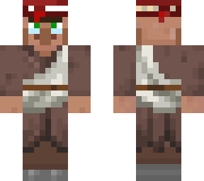 Librarian Villager (Plains) | Minecraft Skin