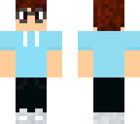 blue nerd | Minecraft Skins