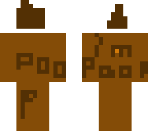 Poop Minecraft Skins