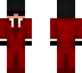 Red Suit Minecraft Skins