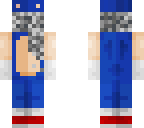 Static/static sonic | Minecraft Skin