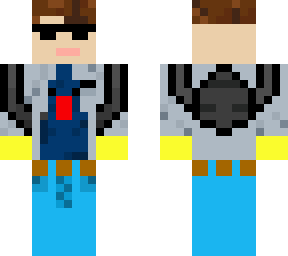 steve harrington hellfire | Minecraft Skin