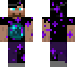 Steve Transformandose En Enderman | Minecraft Skin