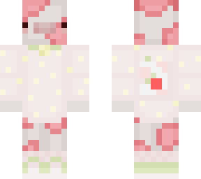 strawberry cow | Minecraft Skins
