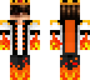 cute fire boy | Minecraft Skins