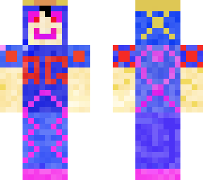 AG SIlver op | Minecraft Skin