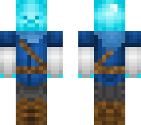 Blue Steve Minecraft Skins